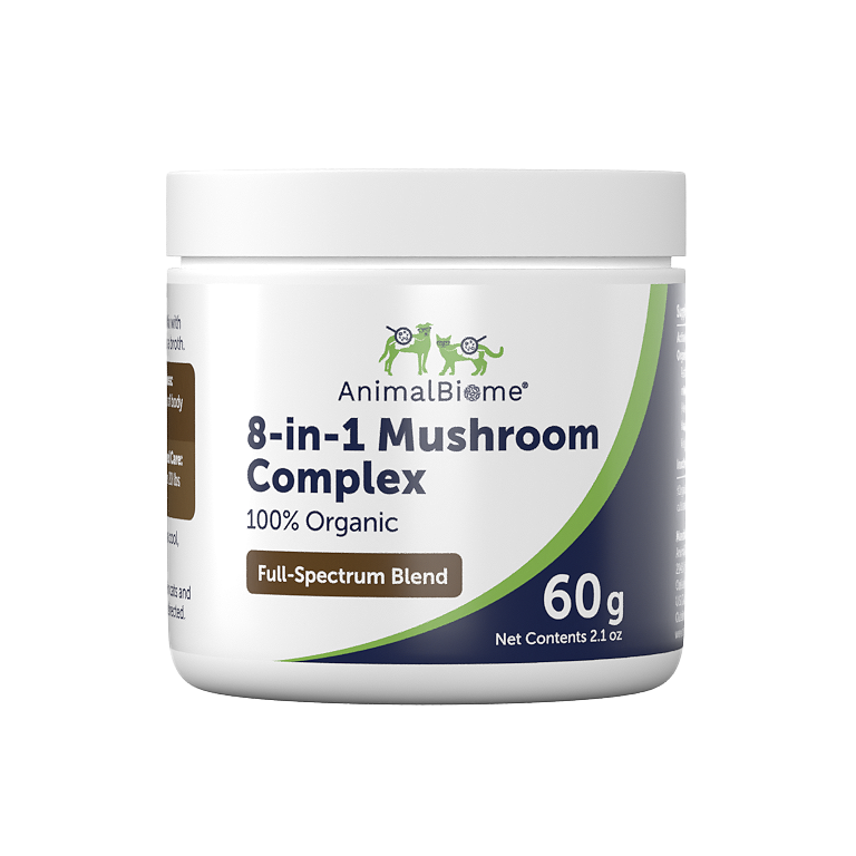 8-in-1 Mushroom Complex For Cats & Dogs – AnimalBiome Veterinary
